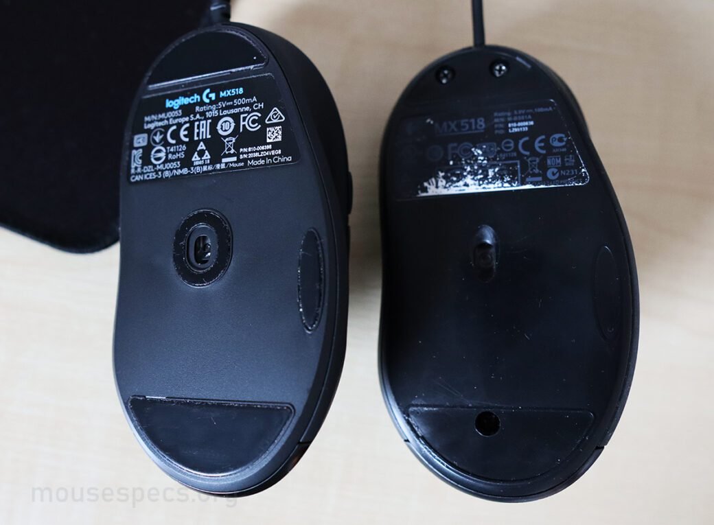 Logitech G MX518 - Specs, Review, Dimensions, Weight and Sensor | Mouse ...